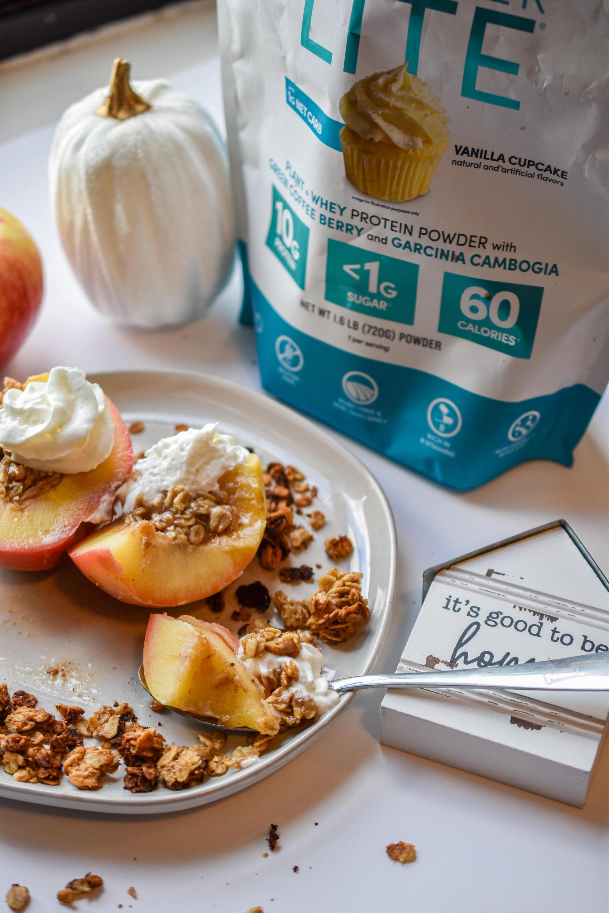 Protein Baked Apples – Designer Wellness