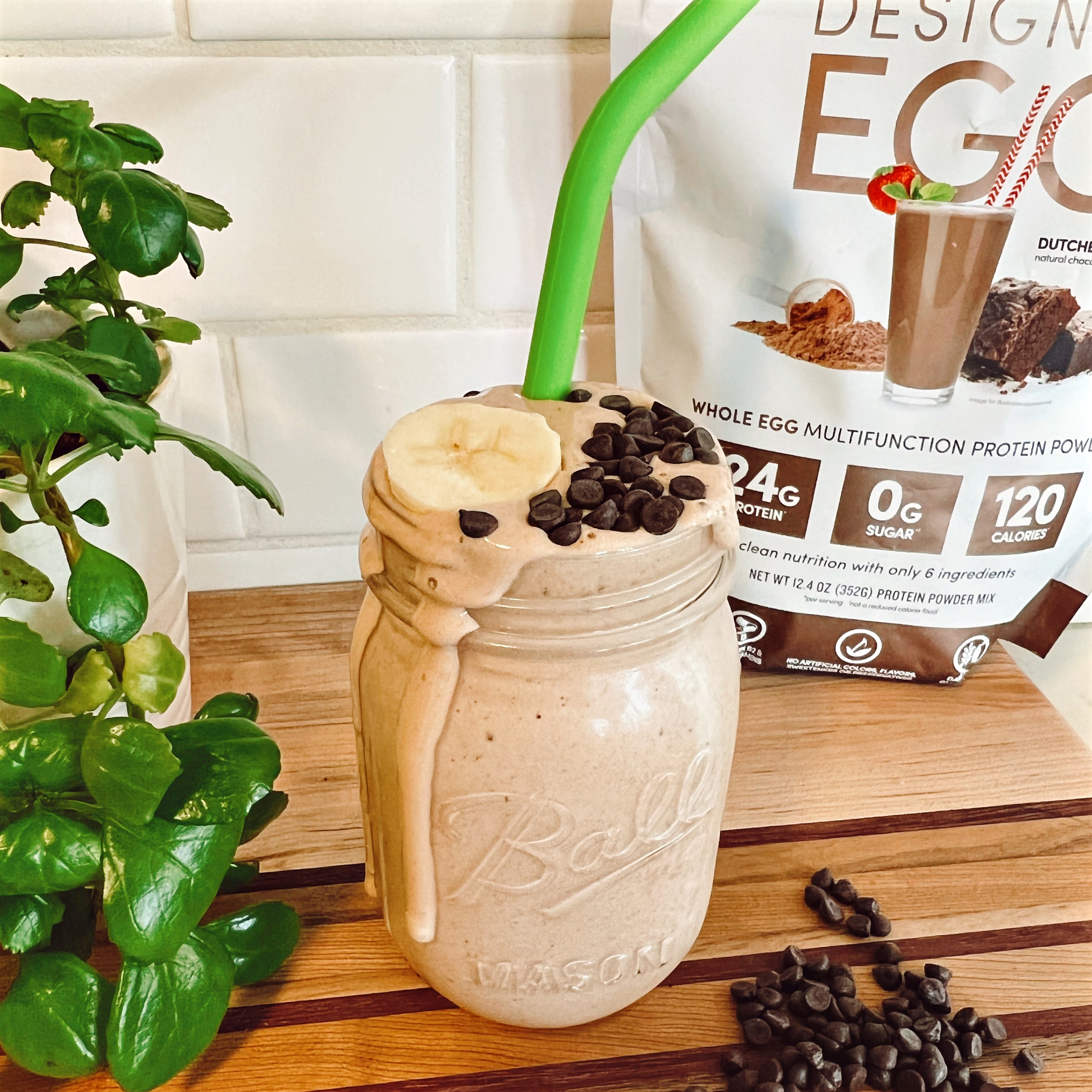 Lucky Mint Chocolate Protein Shake – Designer Wellness