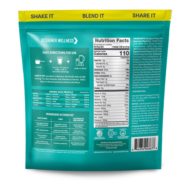 Designer Whey Protein Powder | Designer Protein – Designer Wellness