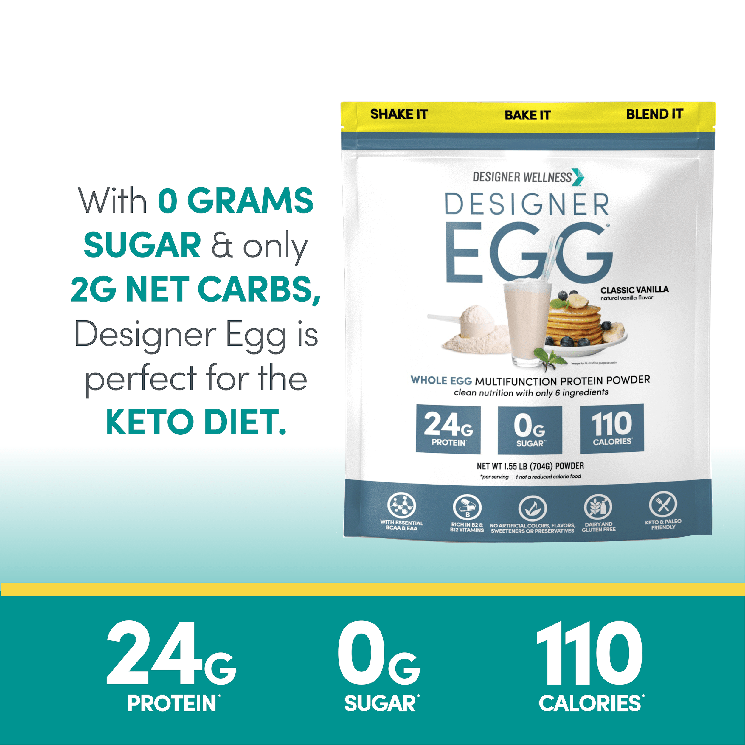 Egg Protein | Designer Protein Powder – Designer Wellness